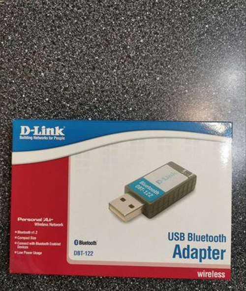 USB Bluetooth адаптер D-Link DBT-122