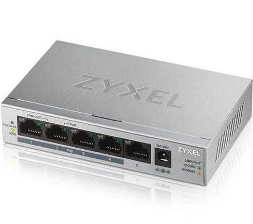 Коммутатор неуправляемый Zyxel GS1005HP-EU0101F