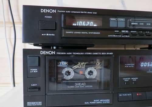 3-х головочная кассетная дека Denon DR-M20