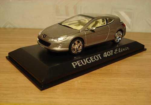 Peugeot 407 Elixir 1/43 Norev