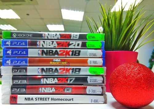 Игровые диски для консолей NBA