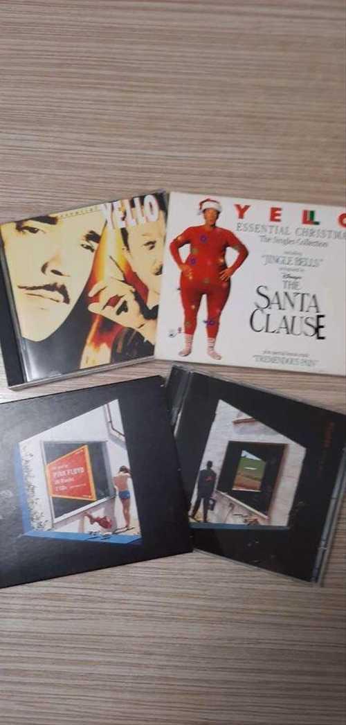 CD диски Pink Floyd, Yello, U2,Vangelis
