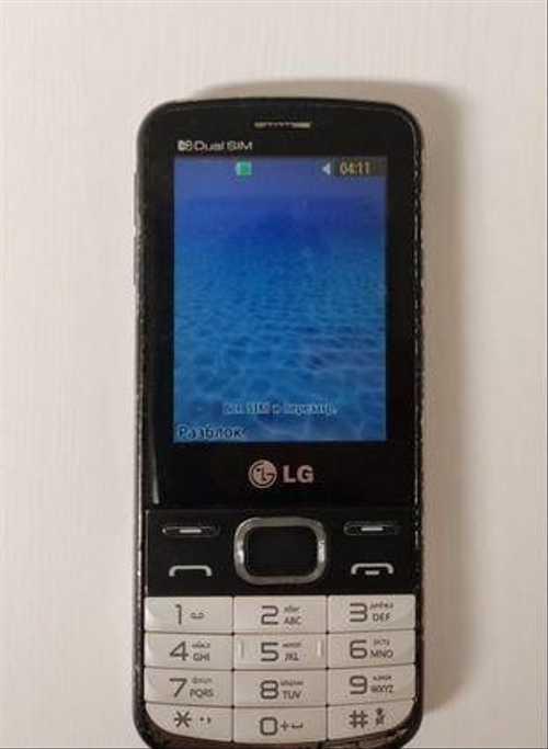 Мобильный телефон LG S367 две сим-карты