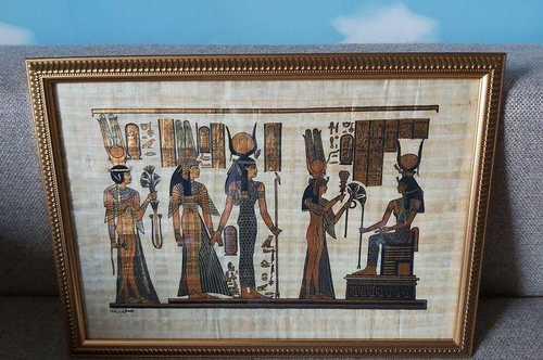Картина, папирус, Египет
