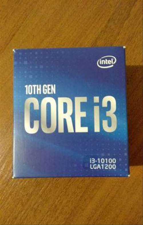 Процессор I3-10100 LGA1200