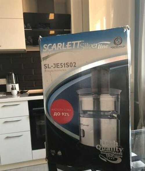 Соковыжималка scarlett sl-je51s02