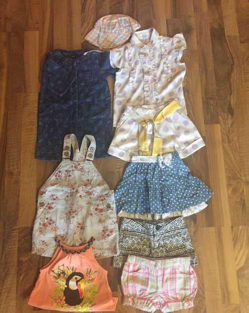 Комплект летней одежды для девочки 2-3 лет