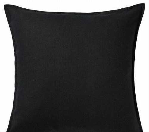 Чехол на подушку IKEA гурли 50 на 50 см черные