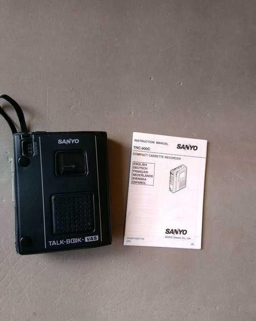 Диктофон sanyo TRC-900C кассетный