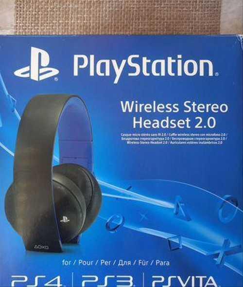 Гарнитура Wireless Stereo Headset 2.0 для PS4, PS3