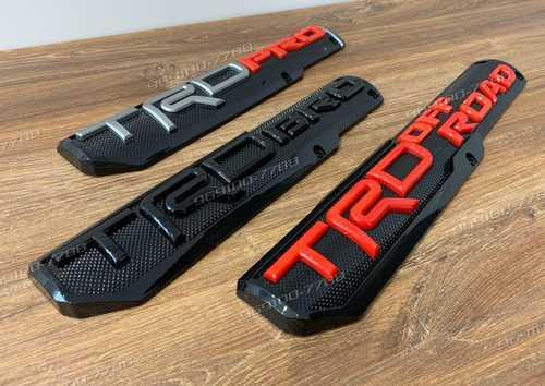 Эмблема TRD на Багажник