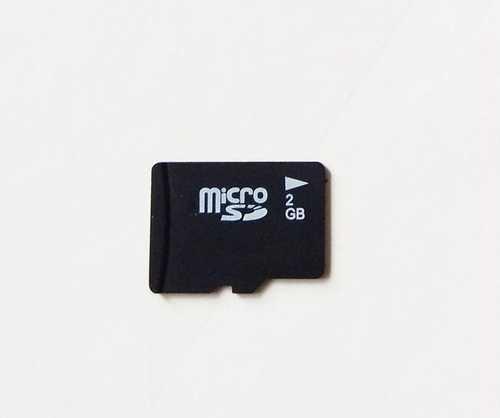 Флеш карта Micro Sd 2GB (без адаптера)