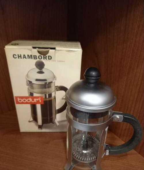 Кофейник Френч-пресс Bodum chambord