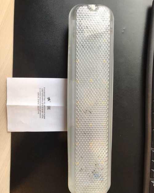 Светодиодный светильник дпб 01-6-001 LED 343x78x51