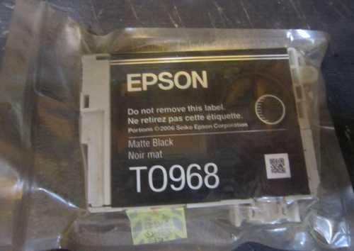 Картридж epson T0961