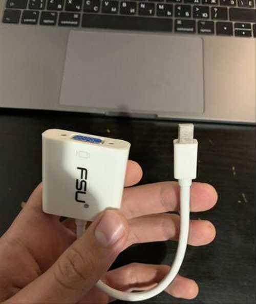Переходник vga-thunderbolt для Macbook