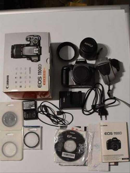 Фотоапарат Canon EOS 1100D kit