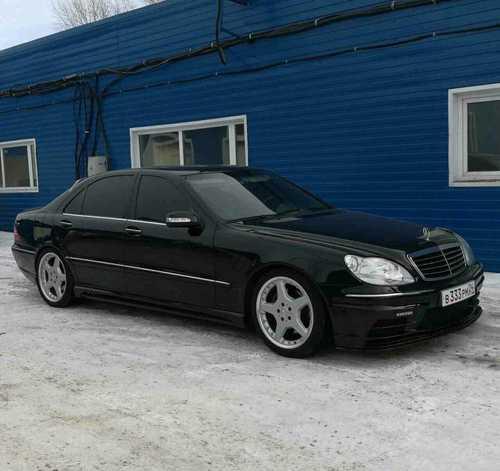 Обвес Wald Black Bison Mercedes s500 w220