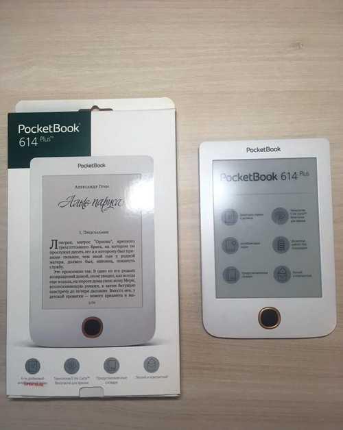Электронная книга Pocketbook 614 Plus White
