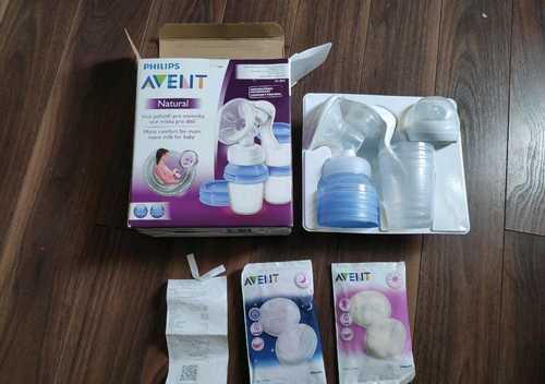 Ручной новый молокоотсос Philips Avent