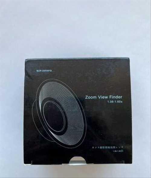 Zoom view finder SLR camera 1.08-1.60x