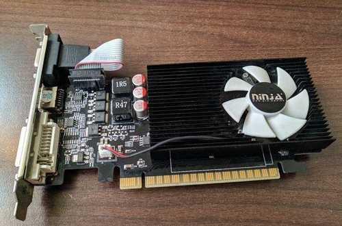 Видеокарта PCI-E GeForce GT440 / 1GB DDR3 Ninja
