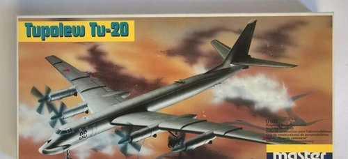 Сборная модель Ту-20 Пластикарт гдр