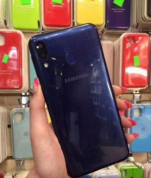 Телефон Samsung galaxy m20 синий