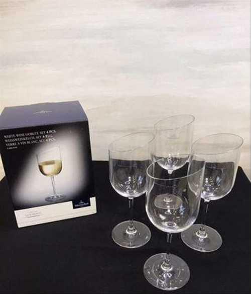 Villeroy NewMoon White wine goblet set 4