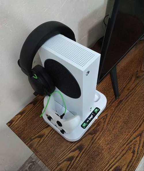 Xbox siries S Монитор наушники игры