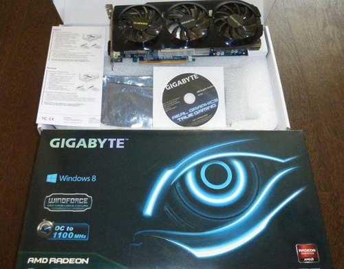 Видеокарта AMD HD 7870 gygabyte 2GB