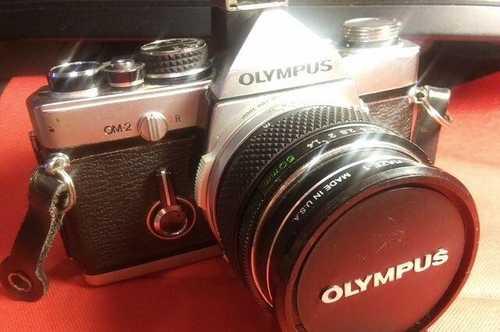 Olympus OM-2 + Zuiko 50mm 1.4 коллекционный шедевр