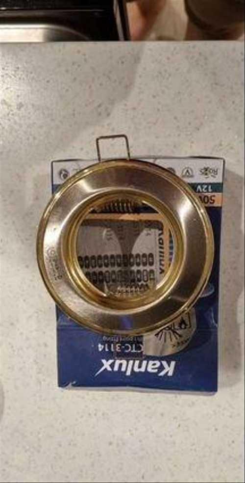 Точечный светильник kanlux horn CTC-3114-PG/N 2823