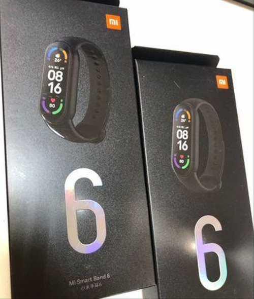 Смарт - браслет Xiaomi Mi Band 6 Black Original