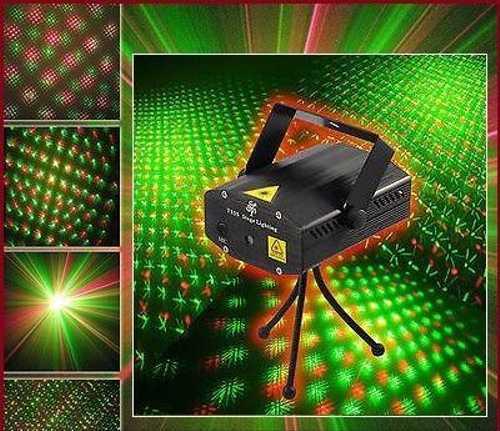 Лазерный проектор Laser Stage Lighting (точки)