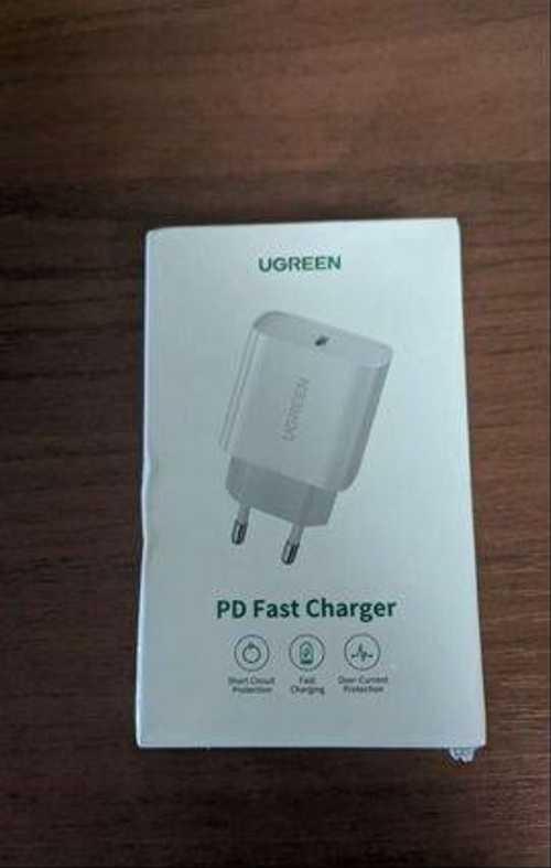 Быстрая зарядка ugreen PD 20W (type C)