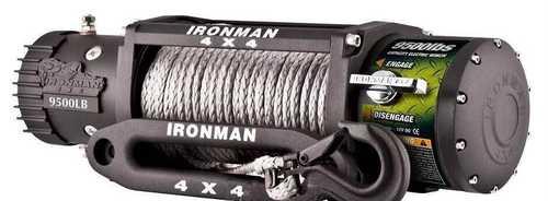 Ironman Monster Winch 9500lbs синтетическим тросом