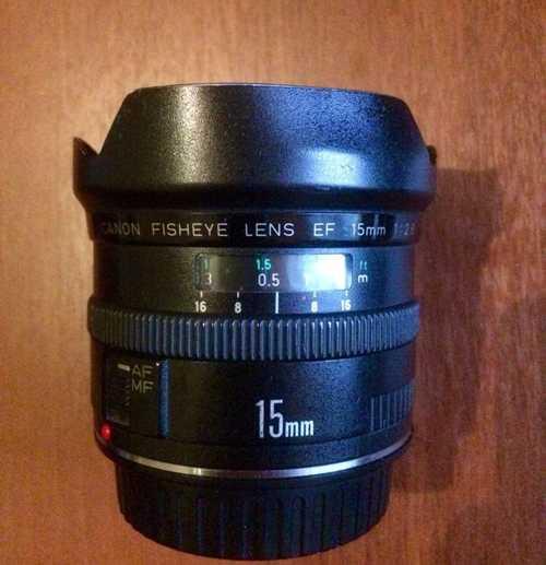 Объектив Canon fisheye