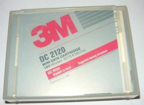 Мини-кассета картридж mini data cartridge 120MB