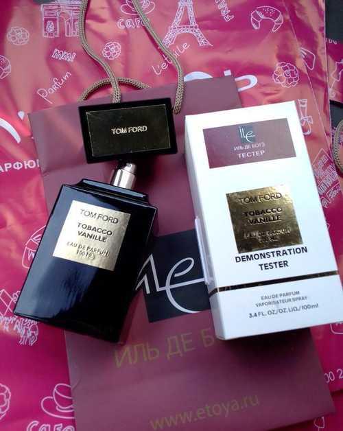 Tom ford tobacco vanille 100ml оригинальный тестер