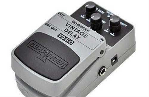 Гитарный эффект Behringer VD400, новый