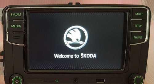 Магнитола Skoda RCD 330 plus (RUS) desay