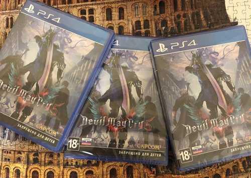 Игры для приставки PS4 Devil May Cry 5