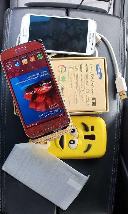 Samsung s4 mini duos GT-I9192 LaFleur (красный)