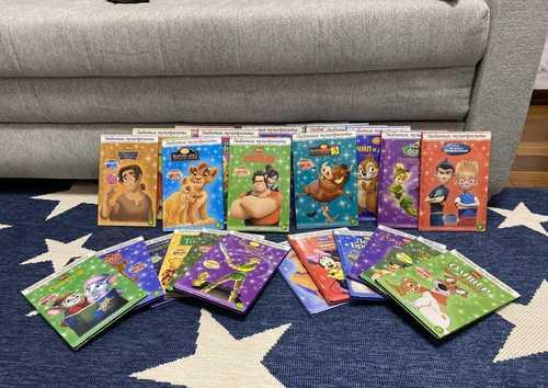 Коллекция книга +DVD Disney 26 шт