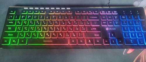 Игровая клавиатура Оклик 490ML