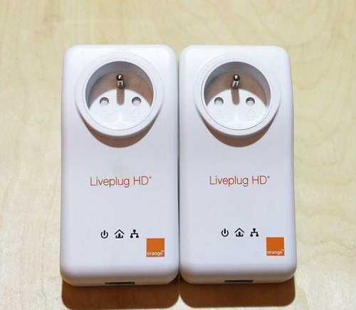 PowerLine адаптеры orange Liveplug HD+