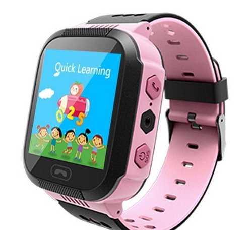Детские часы с GPS Smart Baby Watch Q528 розовые
