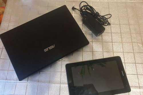 Нетбук asus eee pc и планшет texet