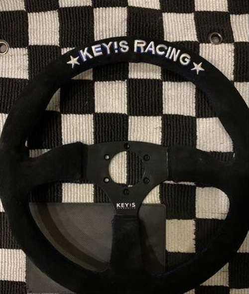 Спортивный руль key’s racing